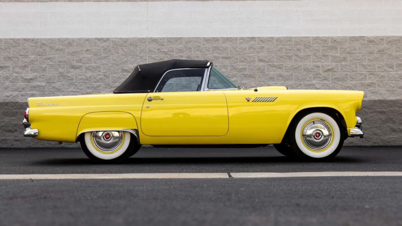 1955 Ford Thunderbird Convertible to Be Auctioned at Mecum Indy 2024 ...