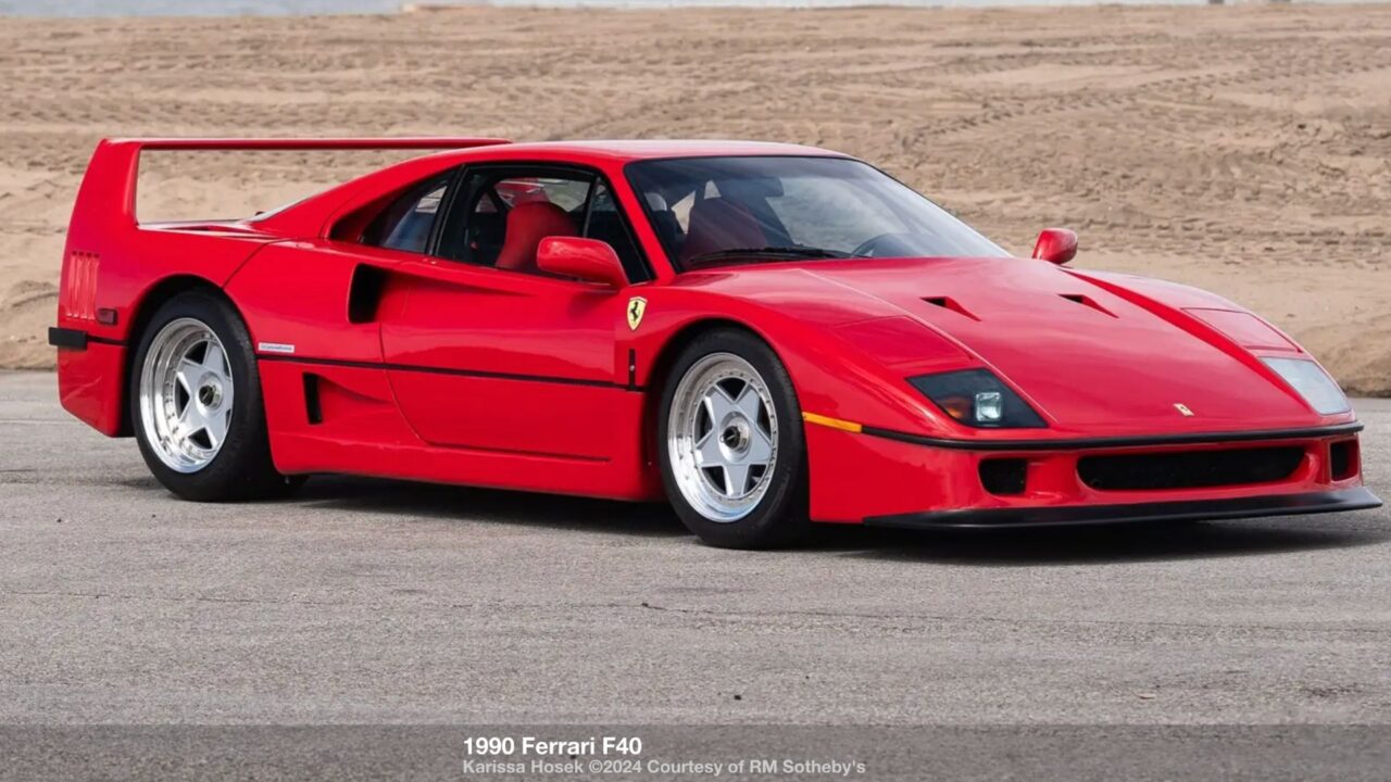 Iconic 1990 Ferrari F40 Emerges from Two Decades of Loving Ownership ...