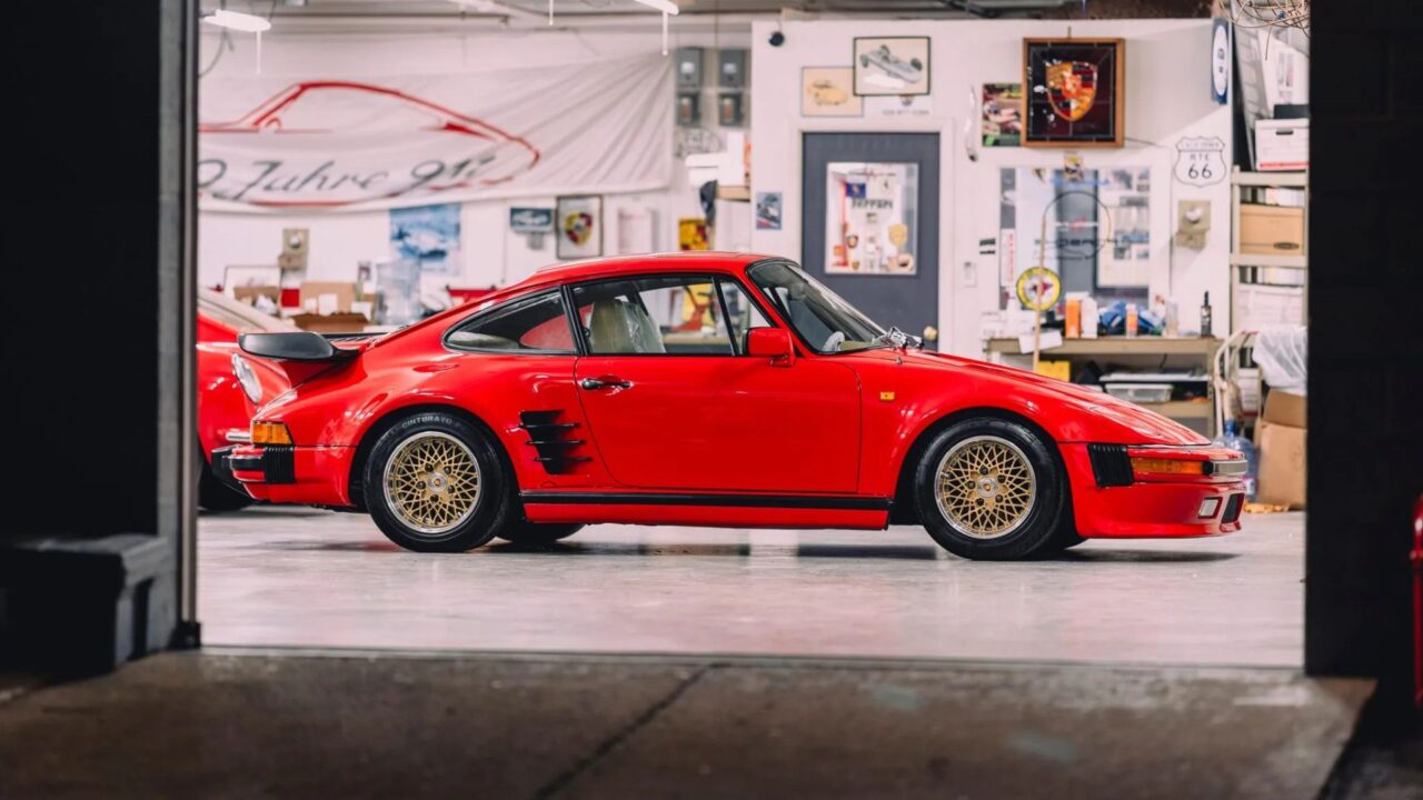 The First U.S. Porsche 911 Turbo Coupe with Sonderwunsch "Slantnose ...