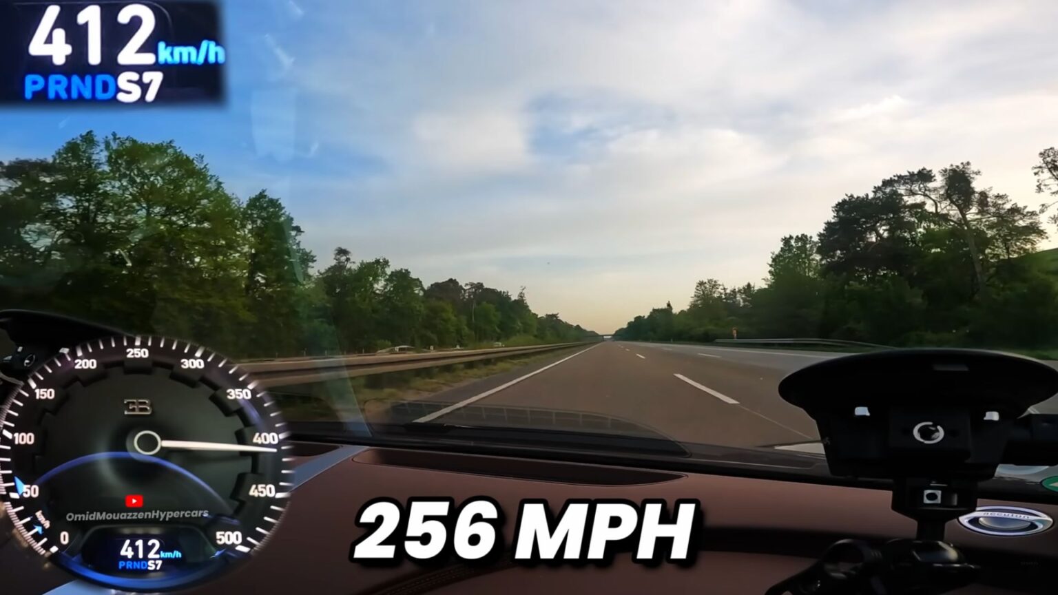 Bugatti Chiron Sport Hits 257 MPH on German Autobahn - Modern Car Collector