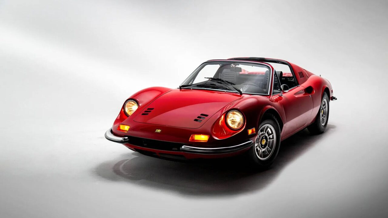 Ex-Cher 1972 Ferrari Dino 246 GTS Heads to Auction Without Reserve ...