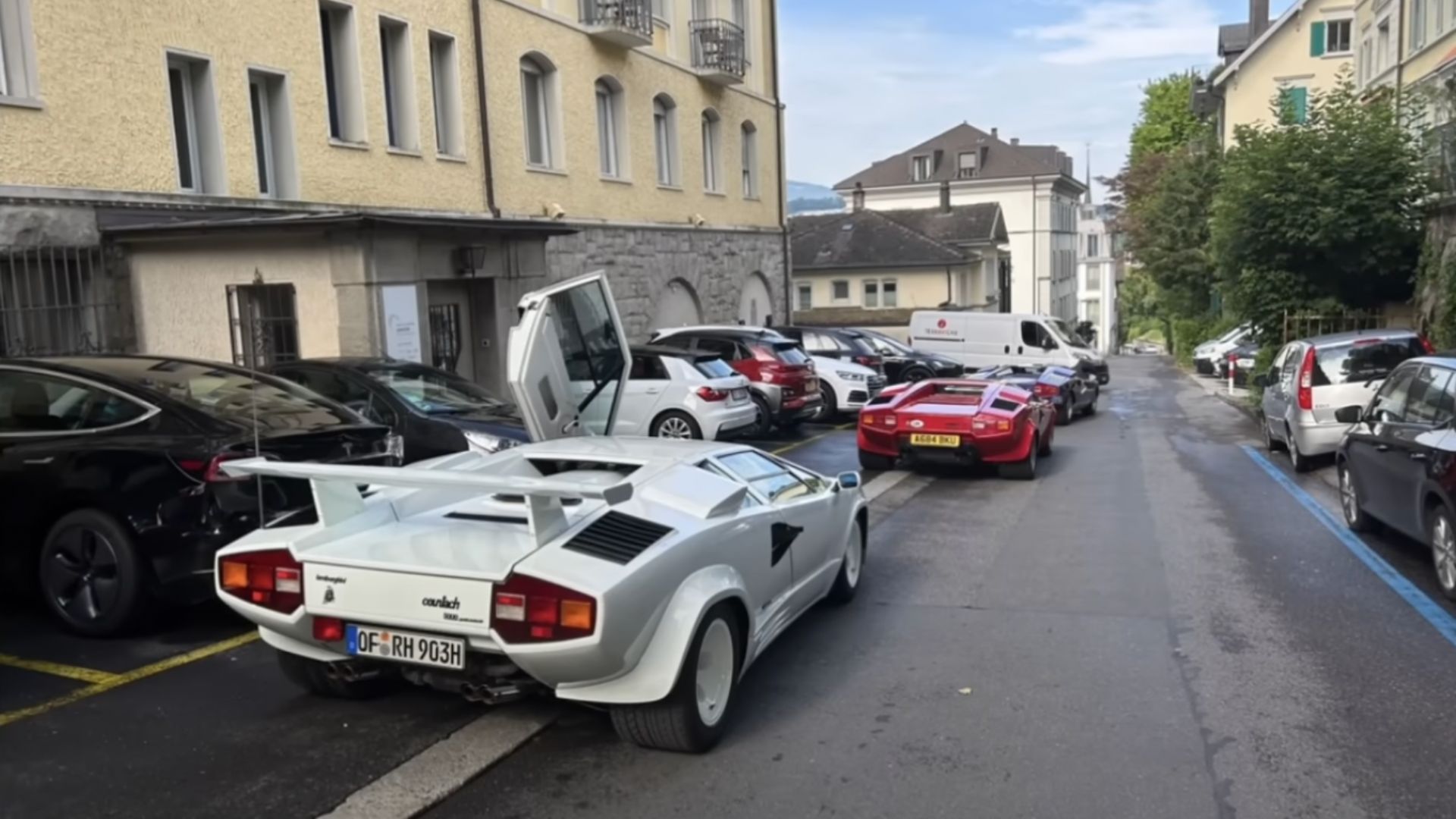 Man Buys Lamborghini Countach, Signs Contract on Car's Spoiler - Modern ...