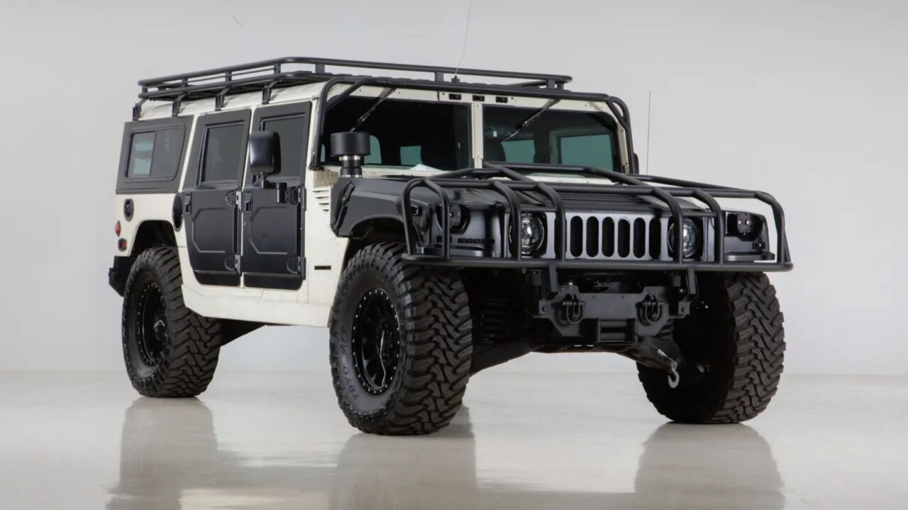 Unique 1996 AM General Hummer Wagon with Off-Road Modifications for ...