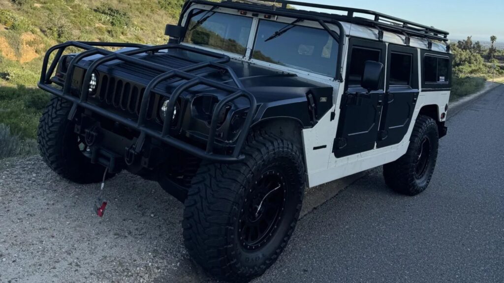 Unique 1996 AM General Hummer Wagon with Off-Road Modifications for ...
