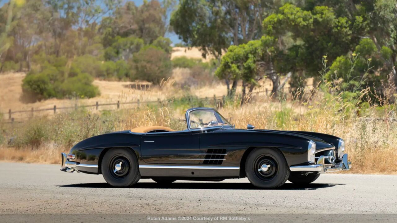 1957 Mercedes-Benz 300 SL Roadster with Rare Rudge Wheels to Star at RM ...