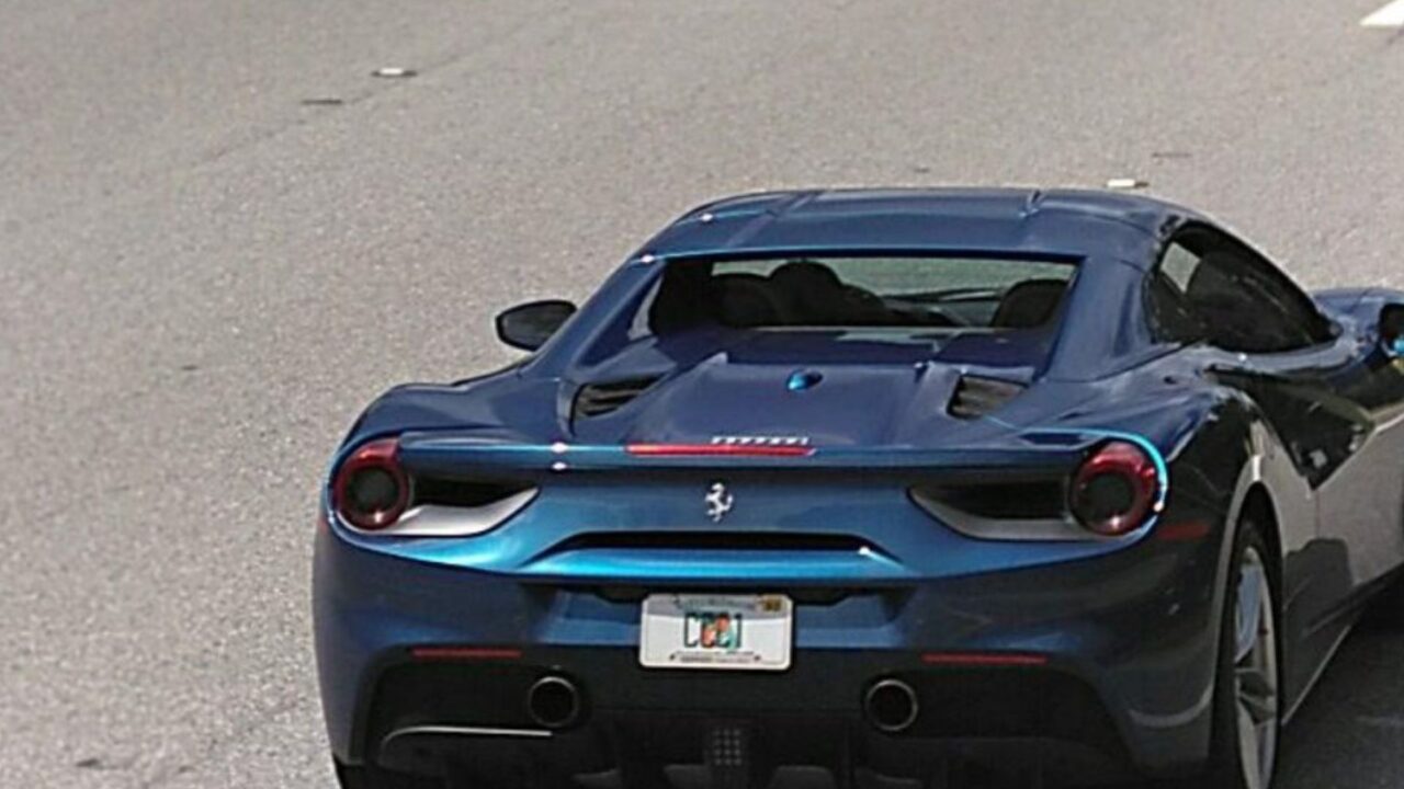 Thieves Lead Police on 1,200-Mile Chase After Stealing Ferrari 488 ...