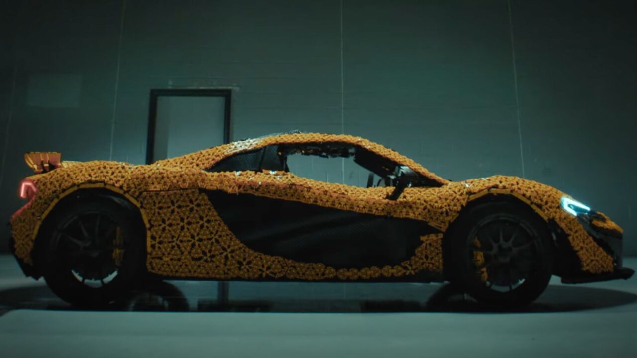 LEGO Unveils Full-Scale, Drivable McLaren P1 Made of 342,817 Pieces ...