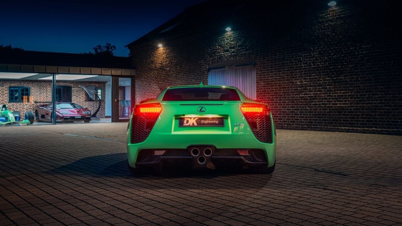 Fresh Green Lexus LFA With Just 840 Miles on the Clock - Modern Car ...