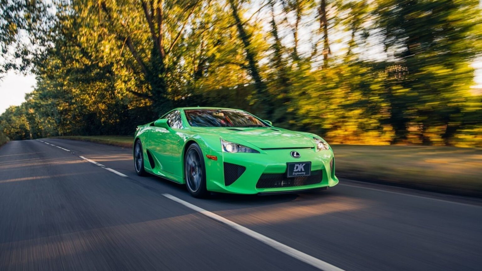 Fresh Green Lexus LFA With Just 840 Miles on the Clock - Modern Car ...