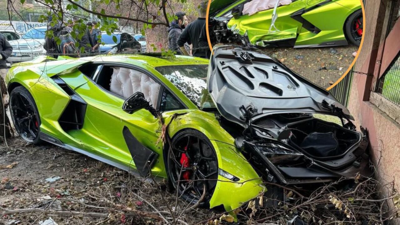 Lamborghini Revuelto Crashes During Final Test Drive in Beirut - Modern ...