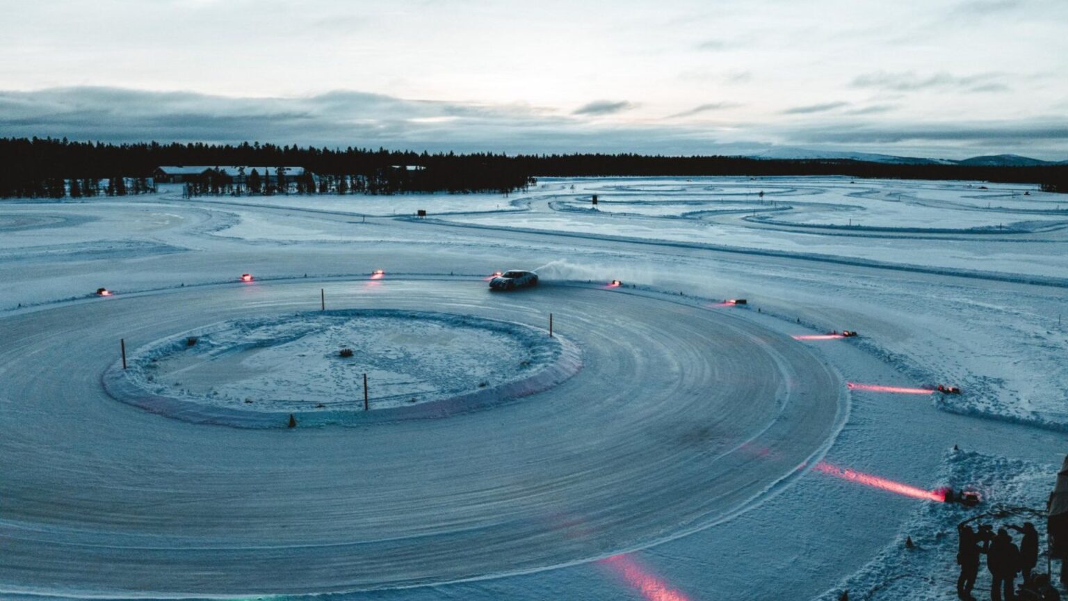 Porsche Taycan GTS Sets World Record for Longest Drifting on Ice ...