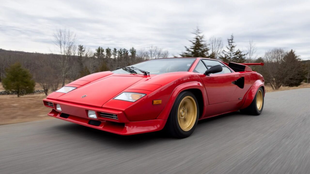 Immaculate 1988 Lamborghini Countach 5000 QV On Bring A Trailer ...