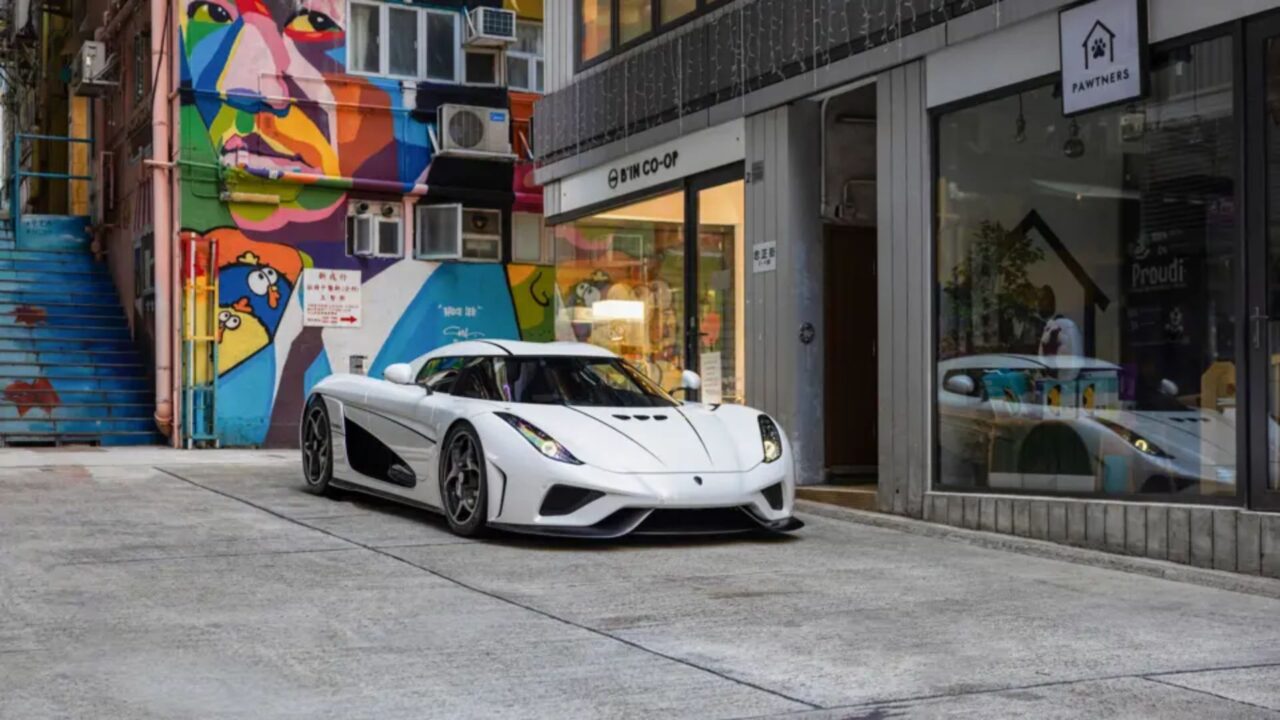 Near-New Koenigsegg Regera for Sale in Hong Kong with Delivery Mileage ...