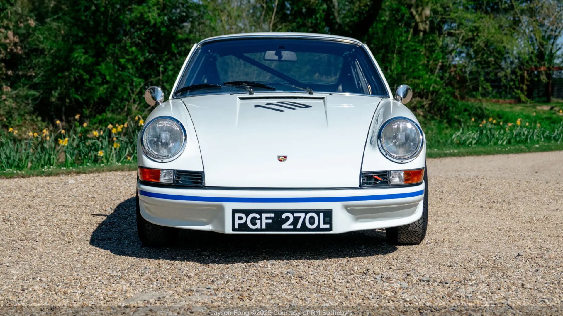 Historic Right-Hand Drive Porsche 911 Carrera RS 2.7 Lightweight to ...
