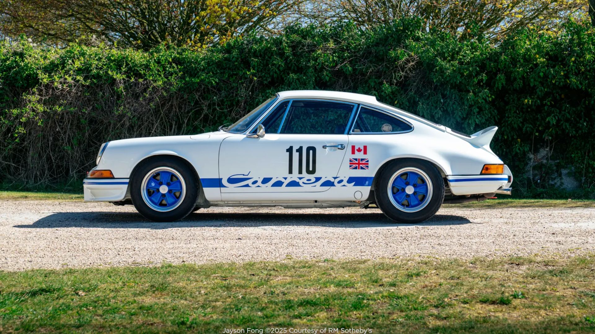 Historic Right-Hand Drive Porsche 911 Carrera RS 2.7 Lightweight to ...