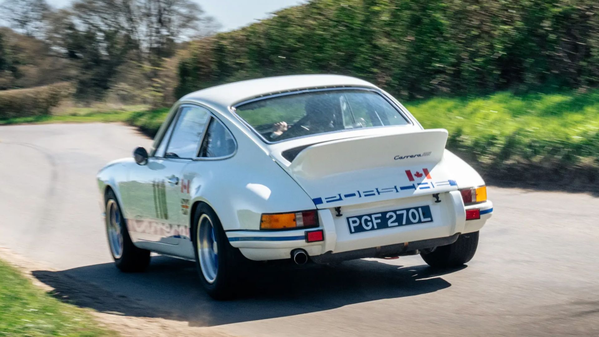 Historic Right-Hand Drive Porsche 911 Carrera RS 2.7 Lightweight to ...