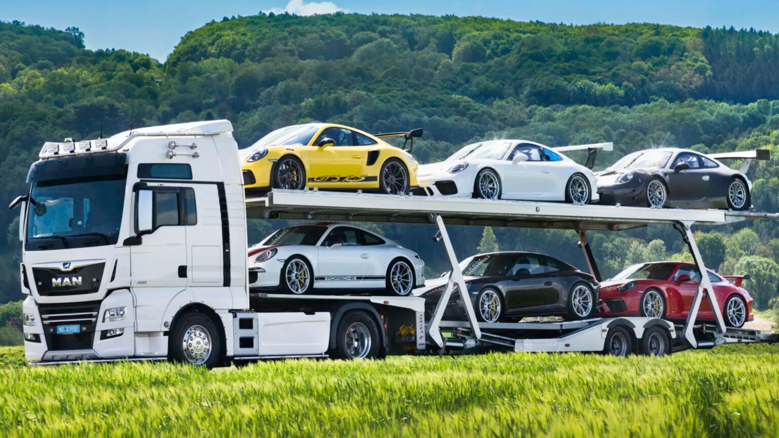 Six-Pack of Porsche Perfection: Delivery-Mile 911 GT Cars Offered With ...