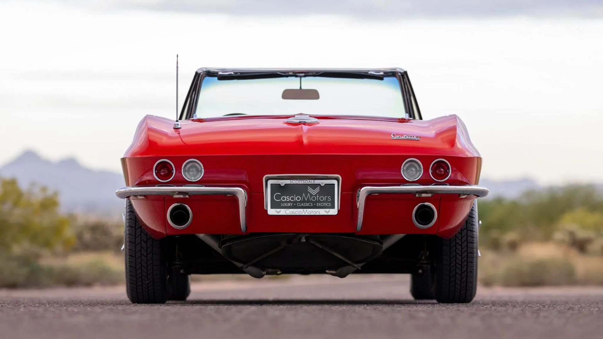 Refurbished 1966 Corvette Convertible Heads to Auction with No Reserve ...