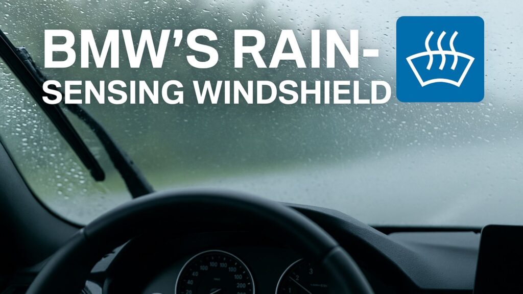 What Makes BMW’s Rain-Sensing Windshield System So Unique? - Modern Car ...
