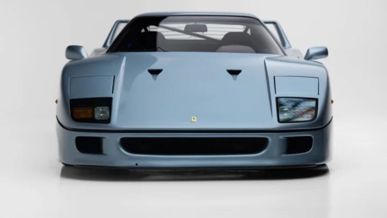 One-of-a-Kind Azzurro Hyperion Ferrari F40 With LM Upgrades - Modern ...