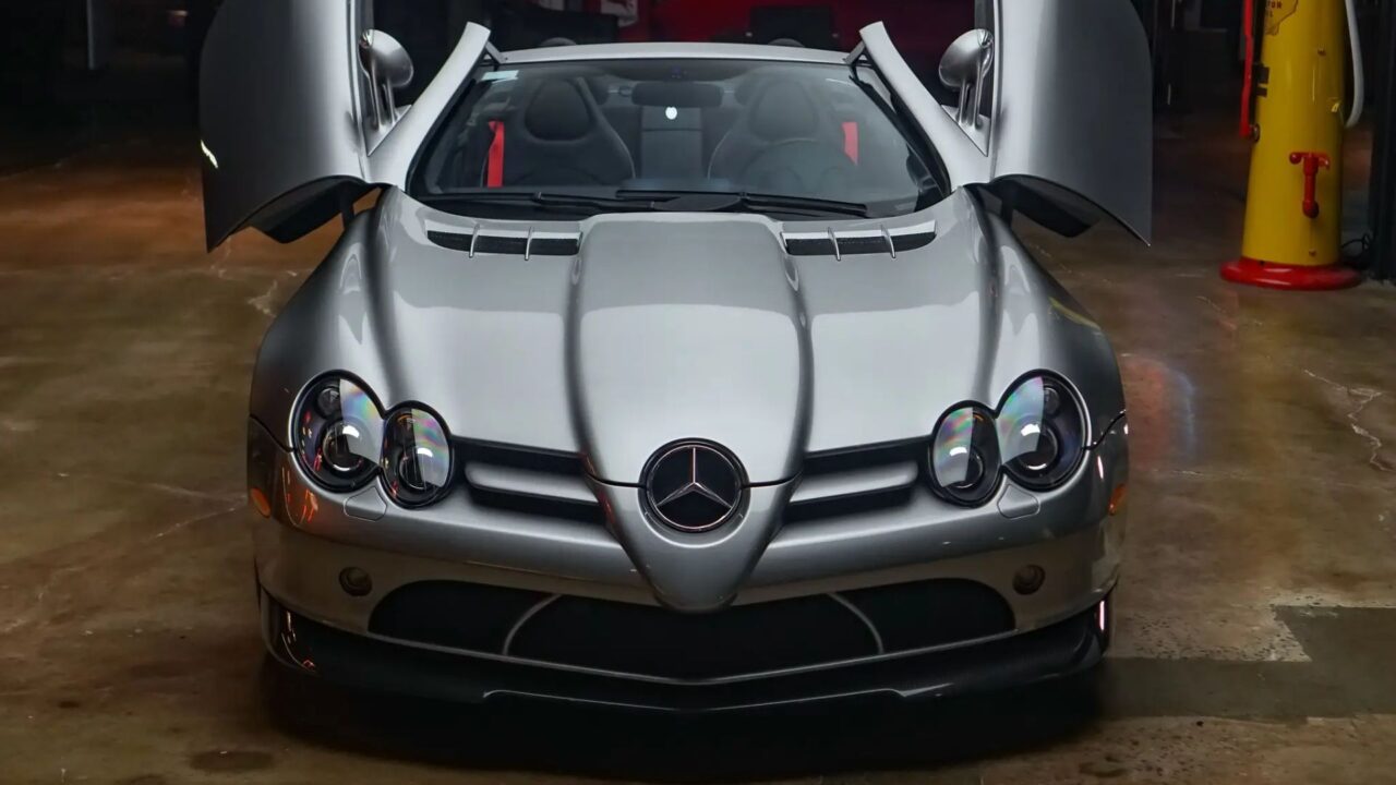 Rare 2009 Mercedes-Benz SLR McLaren 722S Roadster With Under 1,500 ...