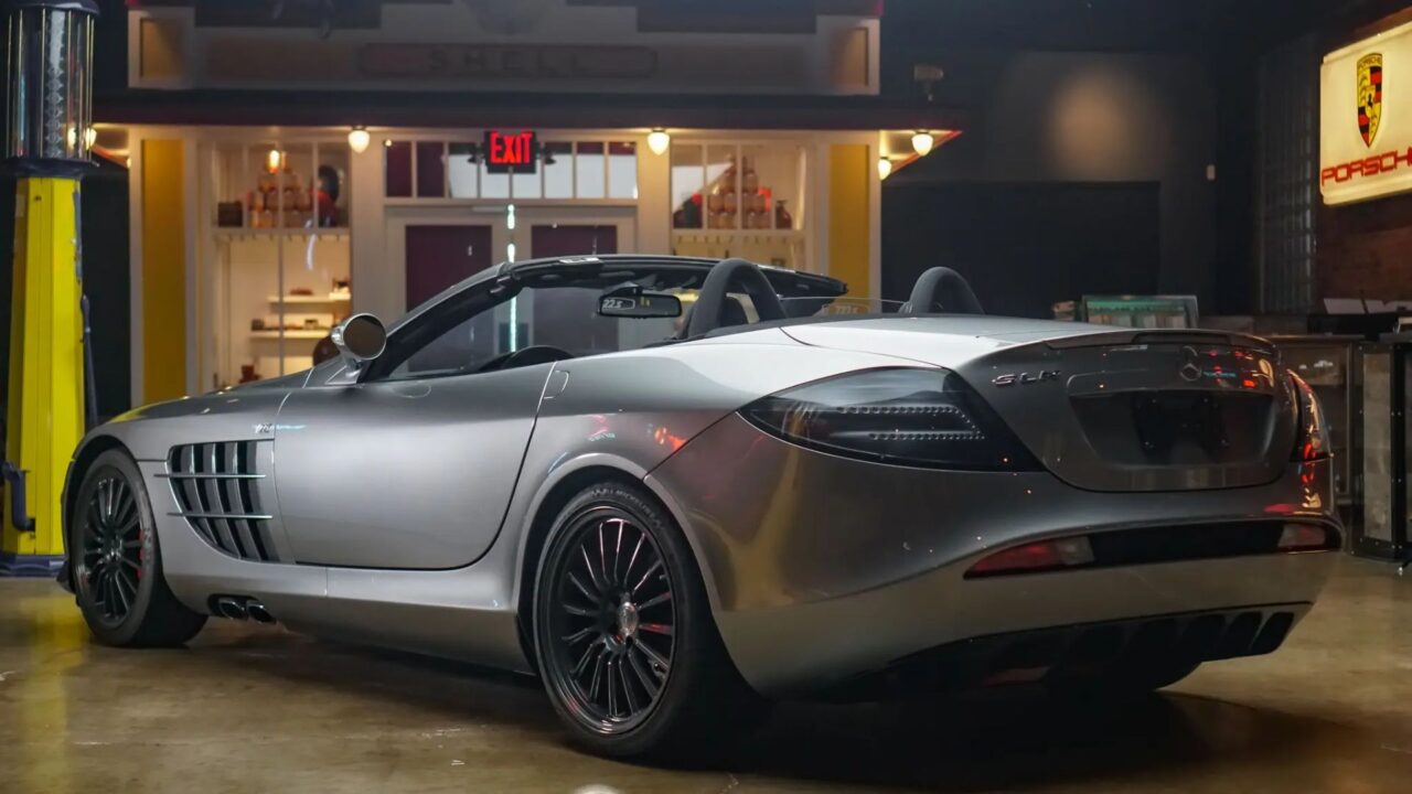 Rare 2009 Mercedes-Benz SLR McLaren 722S Roadster With Under 1,500 ...