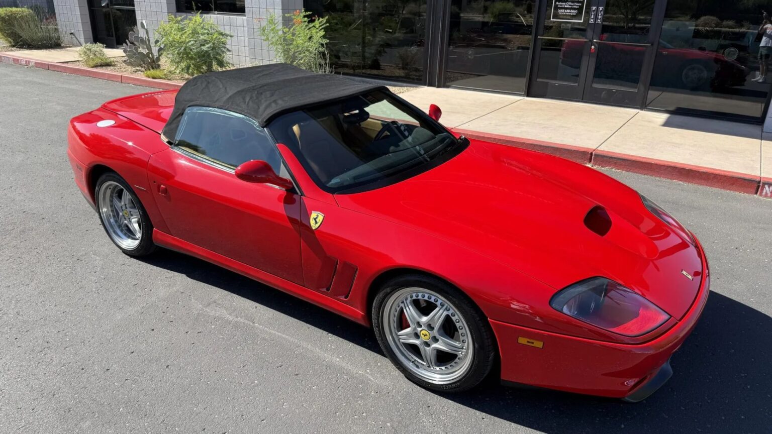 Low-Mileage 2001 Ferrari 550 Barchetta Pininfarina Draws Attention on ...