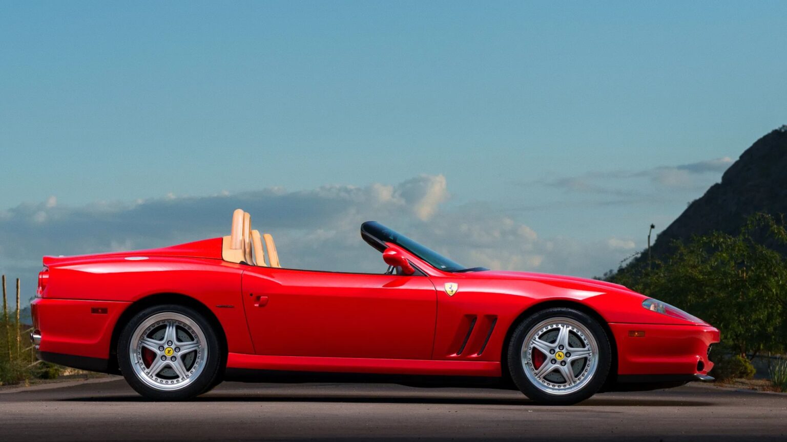 Low-Mileage 2001 Ferrari 550 Barchetta Pininfarina Draws Attention on ...