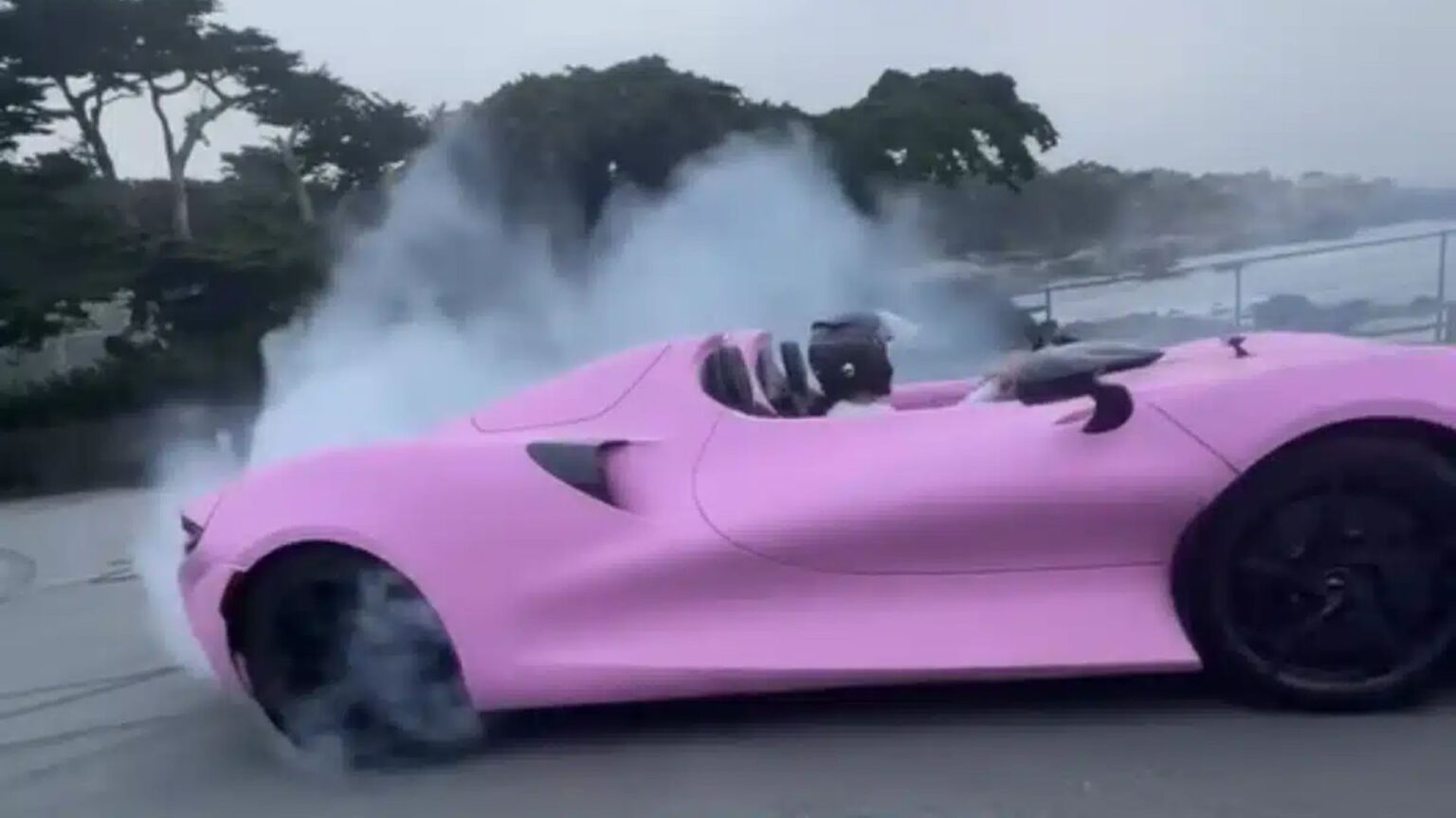 Florida Man Turns $2 Million McLaren Elva Into Bubblegum Pink Drift ...