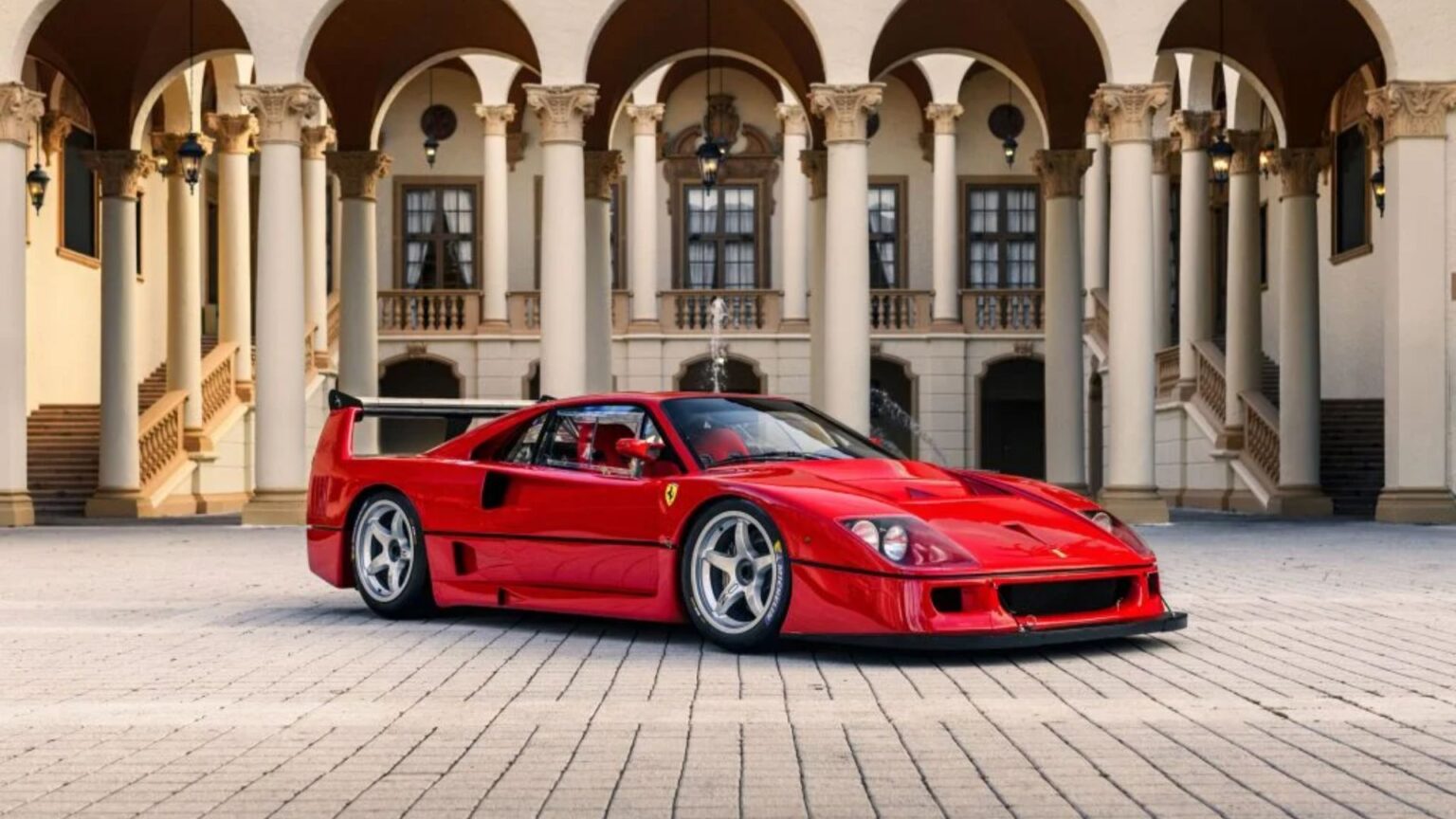 Crashed-and-Reborn Ferrari F40 LM Sells for $11 Million at Monterey ...