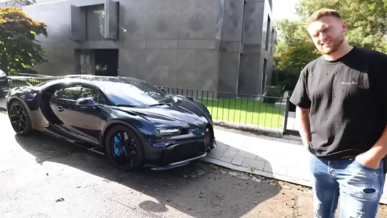 Young Millionaire Drives Custom $5M Bugatti Chiron - Modern Car Collector