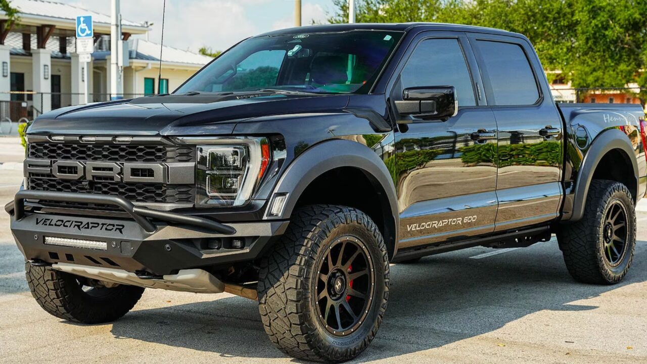Low-Mileage 2022 Ford F-150 Hennessey VelociRaptor 600 Surfaces for ...