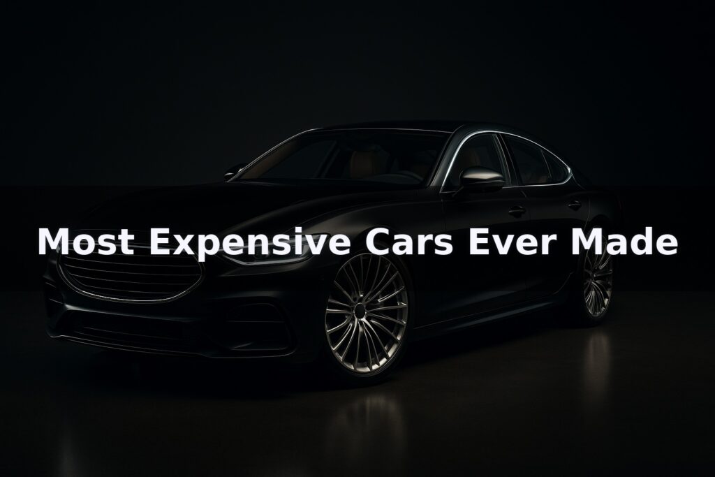Most Expensive Cars Ever Made (By Launch Price) - Modern Car Collector