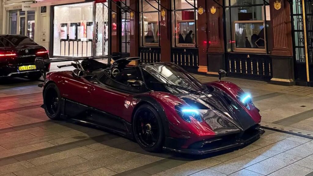 One-Off Pagani Zonda MY Roadster Seen Driving Around London Streets ...