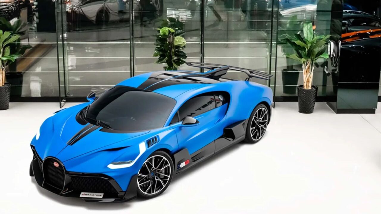 Rare Bugatti Divo in Striking Matte Blue Listed for $8.4 Million in ...