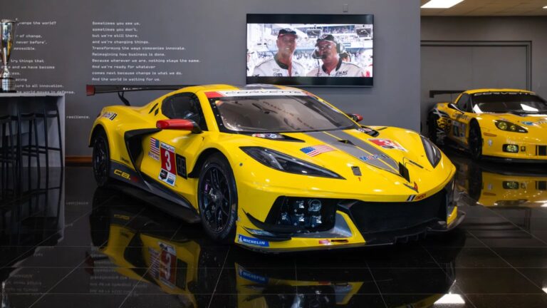 Ultra-Rare Corvette C8.R Factory Race Car Offered to Private Buyers for ...
