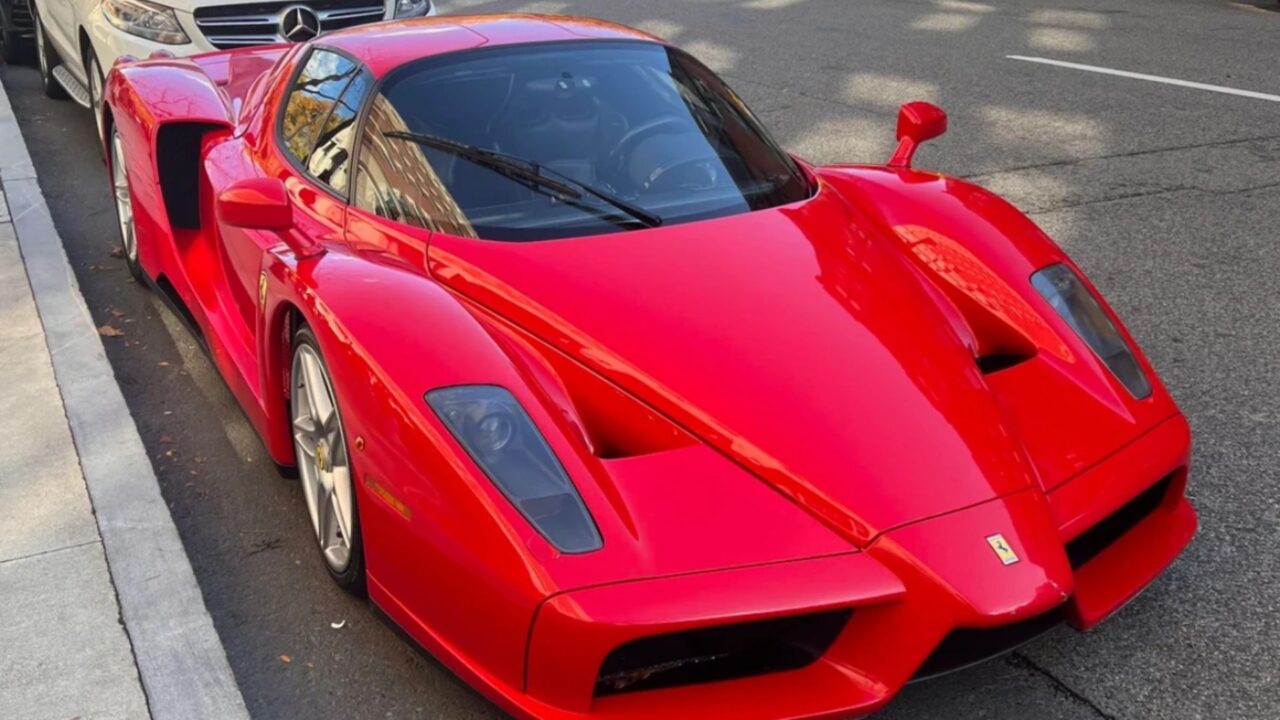 Ferrari Enzo Turns Heads on Boston Street With Unexpected Bumper ...