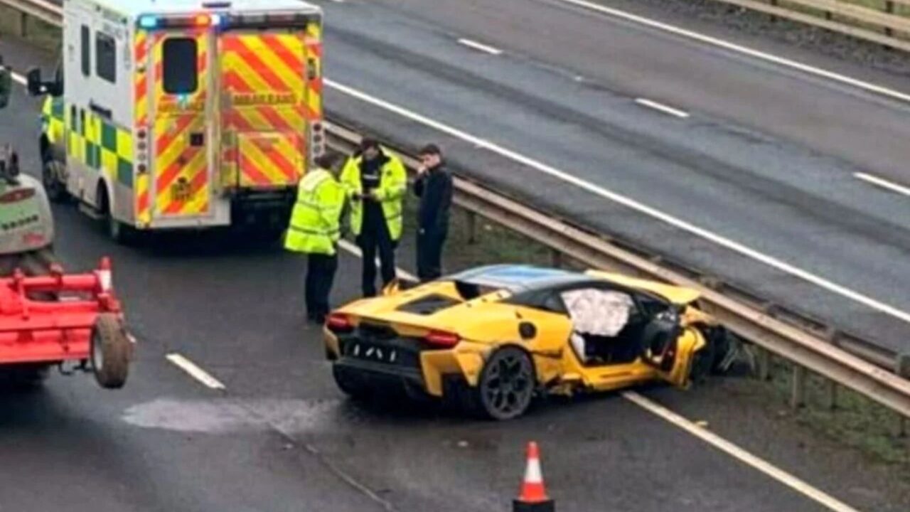 Powerful Lamborghini Temerario Demo Car Wrecks in Scotland During Early ...